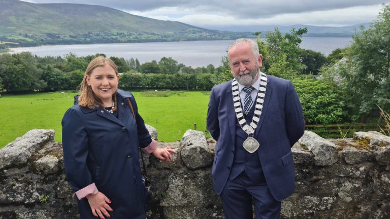 Heritage Interpretative Panel Unveiled in Lacken - Wicklow Uplands